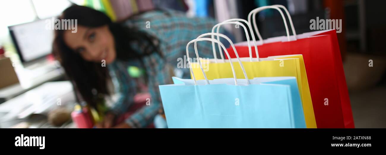 Workplace of professional tailor Stock Photo - Alamy