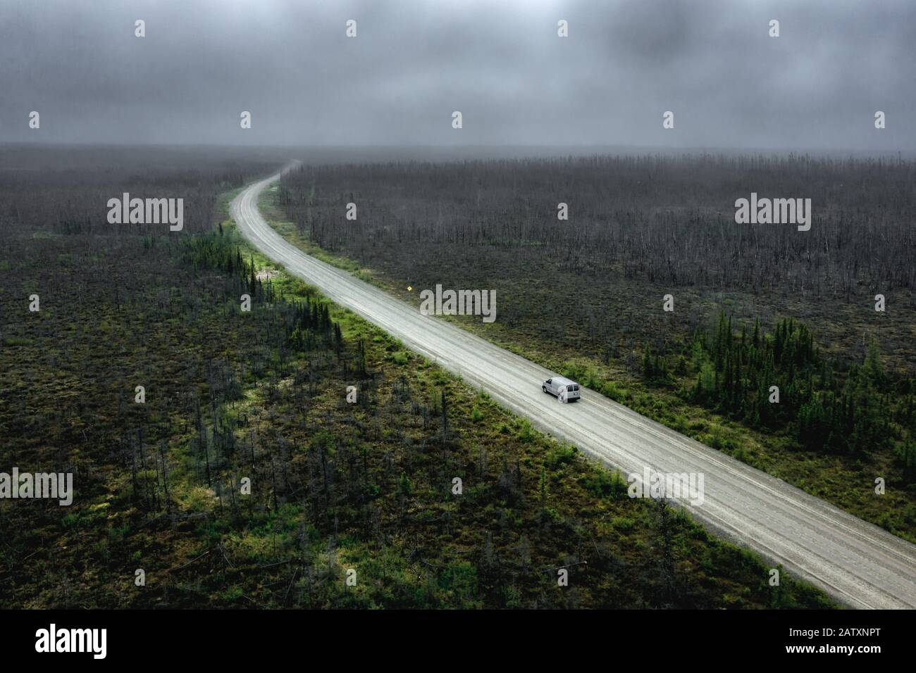 Road to Eastmain, Quebec Stock Photo - Alamy