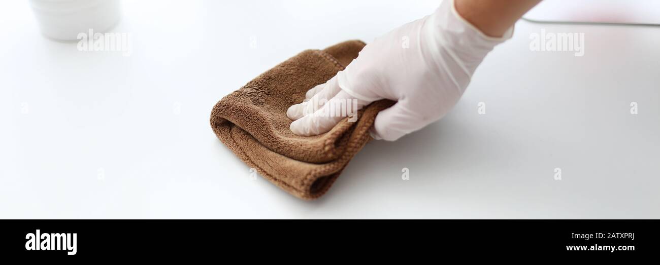 Perfectly clean workplace Stock Photo - Alamy