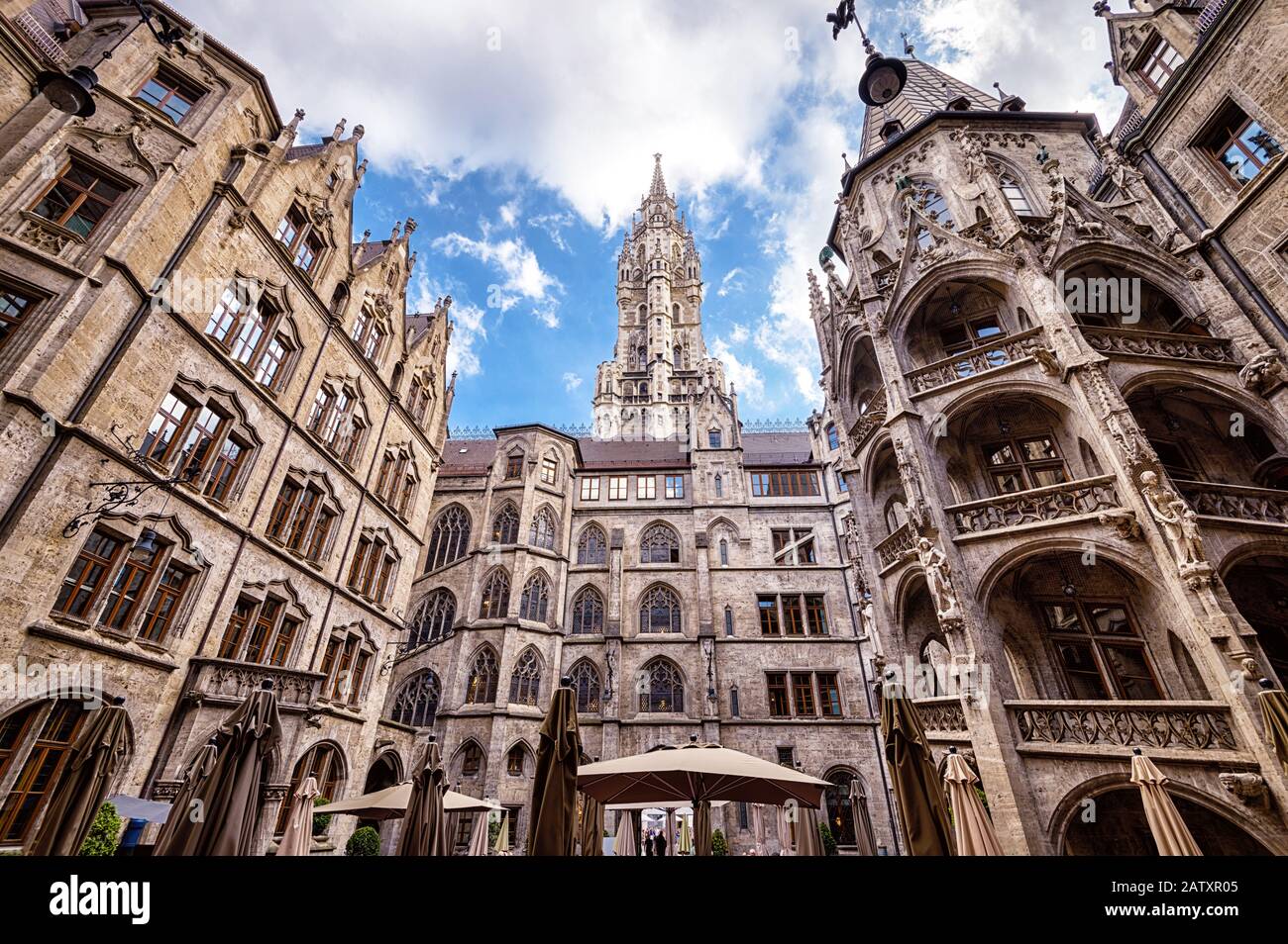 Gothic old town hall hi-res stock photography and images - Alamy