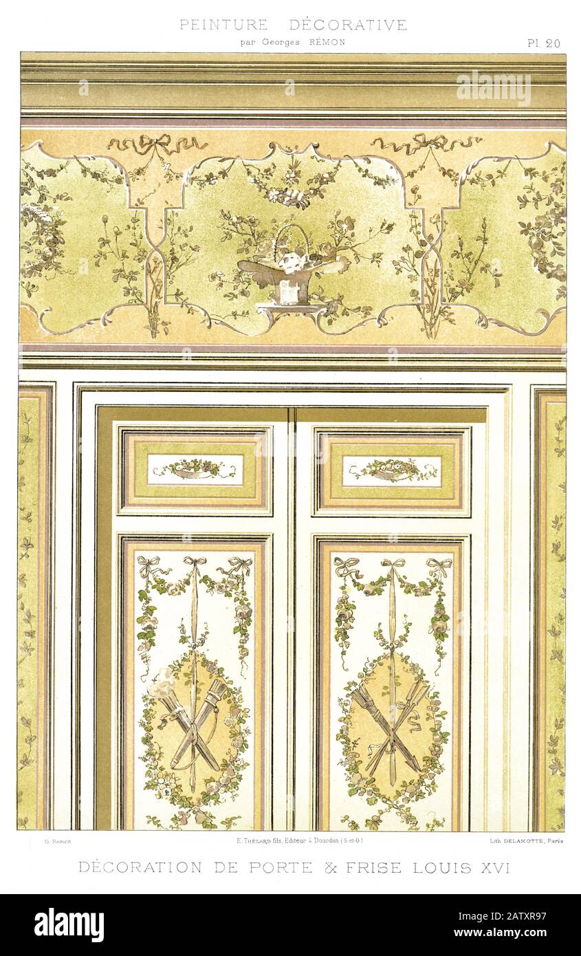 Frieze pattern Cut Out Stock Images & Pictures - Alamy