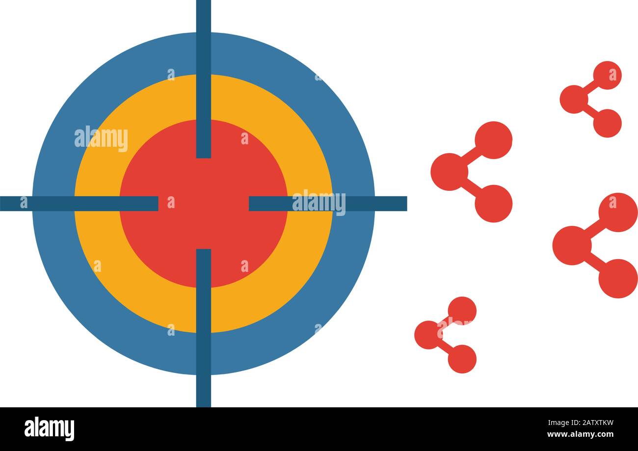 Ad Targeting icon. Simple element from smm icons collection. Creative ...