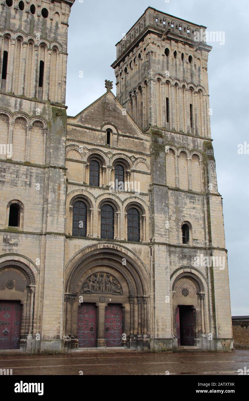 medieval trinity church in caen normandy (france Stock Photo - Alamy