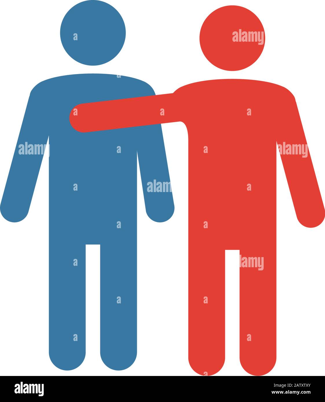 Empathy icon. Simple element from soft skills icons collection ...