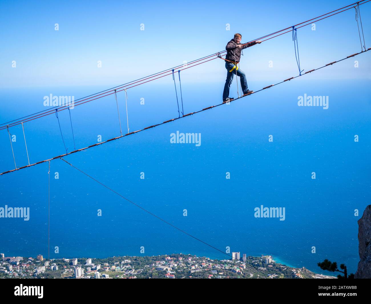 High sky bridge hi-res stock photography and images - Alamy