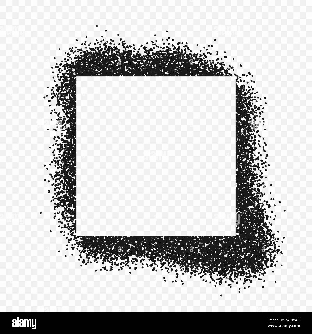 Grunge stencil spray painted frame Stock Vector Image & Art - Alamy
