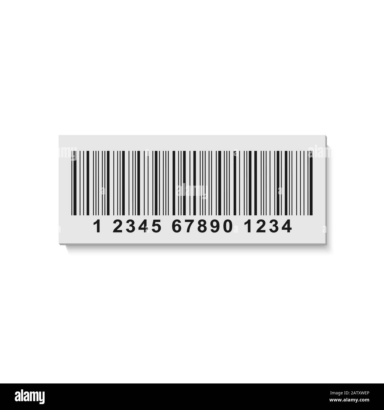 Barcode label. Bar Code stripes sticker Stock Vector Image & Art - Alamy