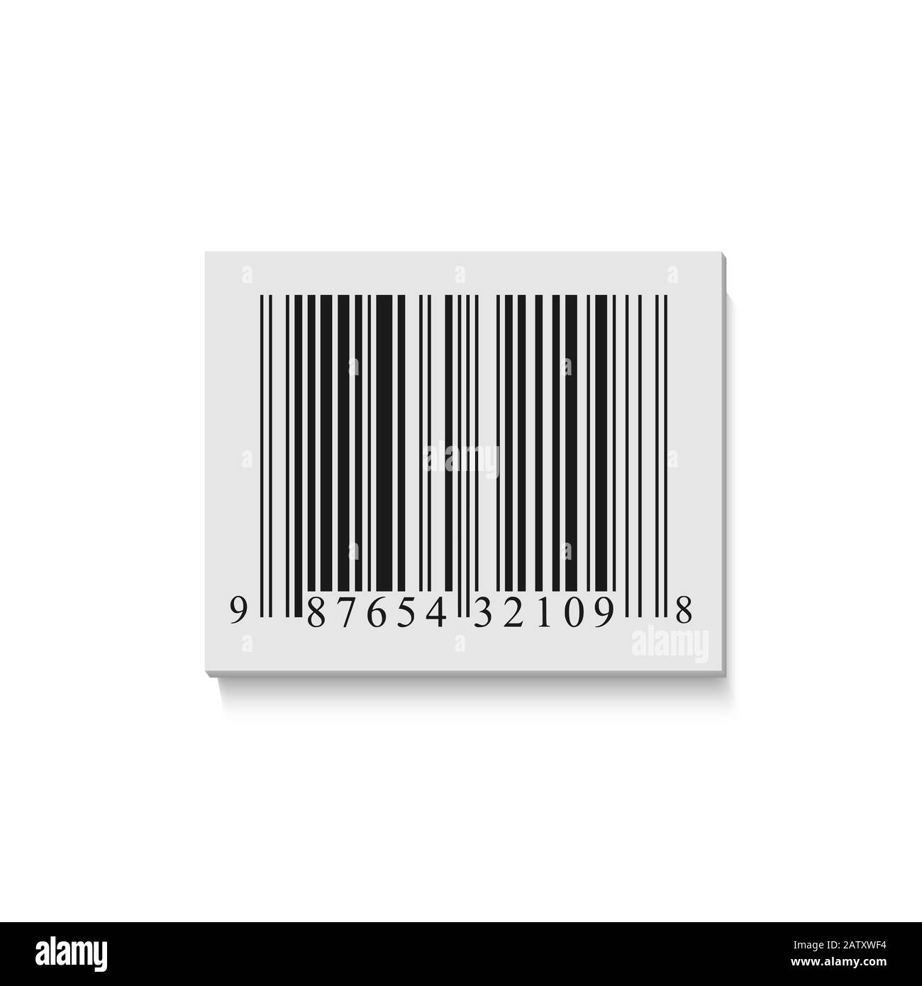 Barcode label. Bar Code stripes sticker Stock Vector Image & Art - Alamy