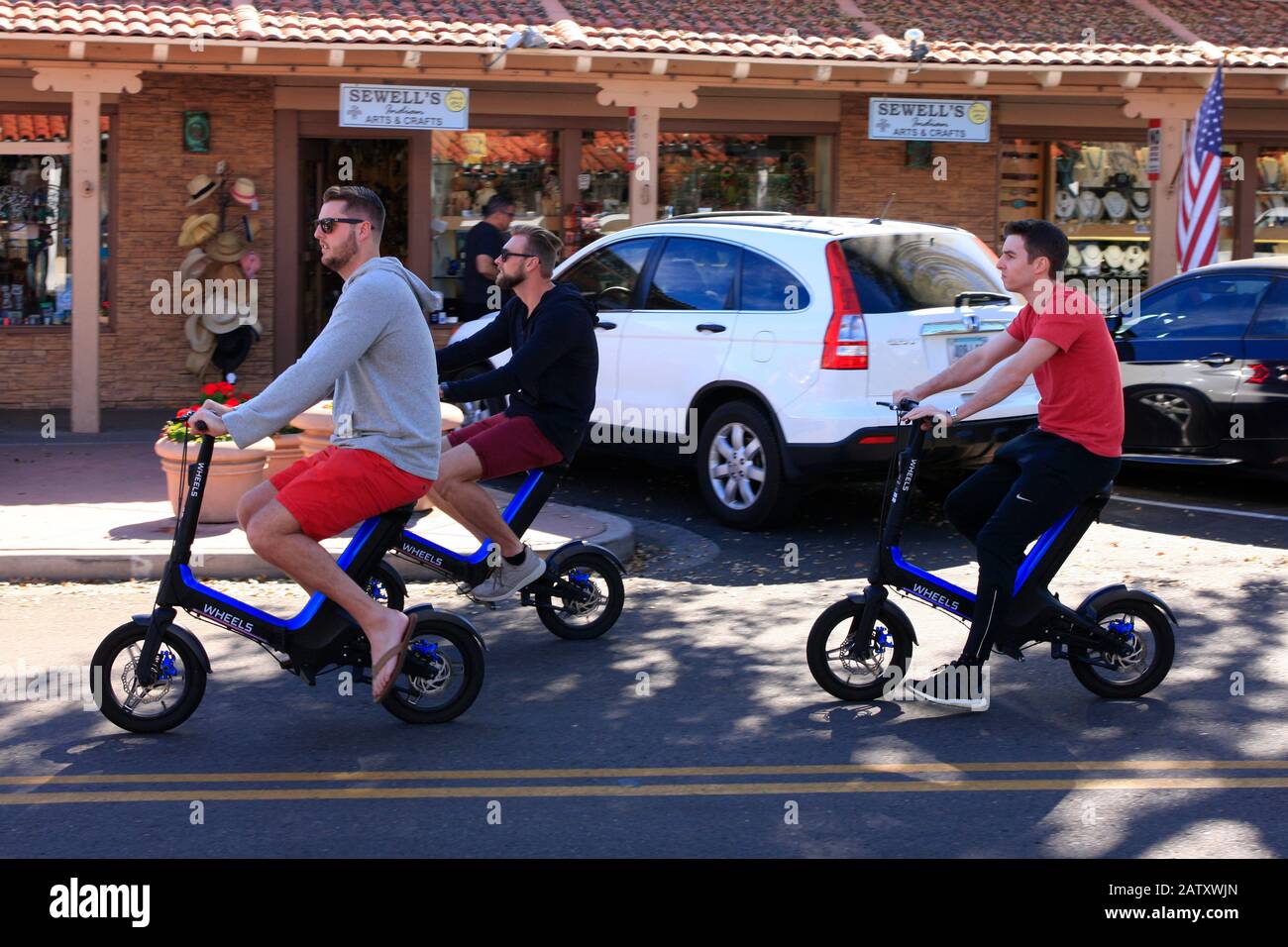 Riding around town hi-res stock photography and images - Alamy