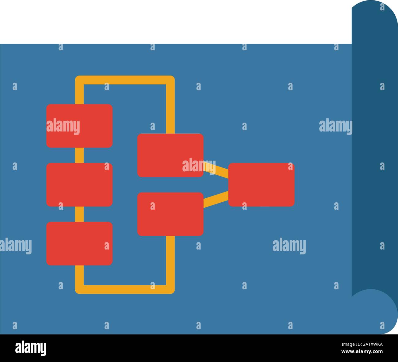 Planning icon. Simple element from soft skills icons collection ...
