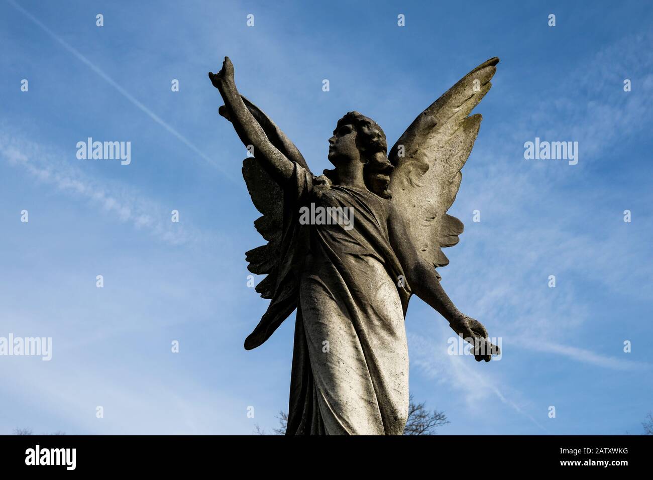 Putney Vale Cemetery Stock Photo - Alamy
