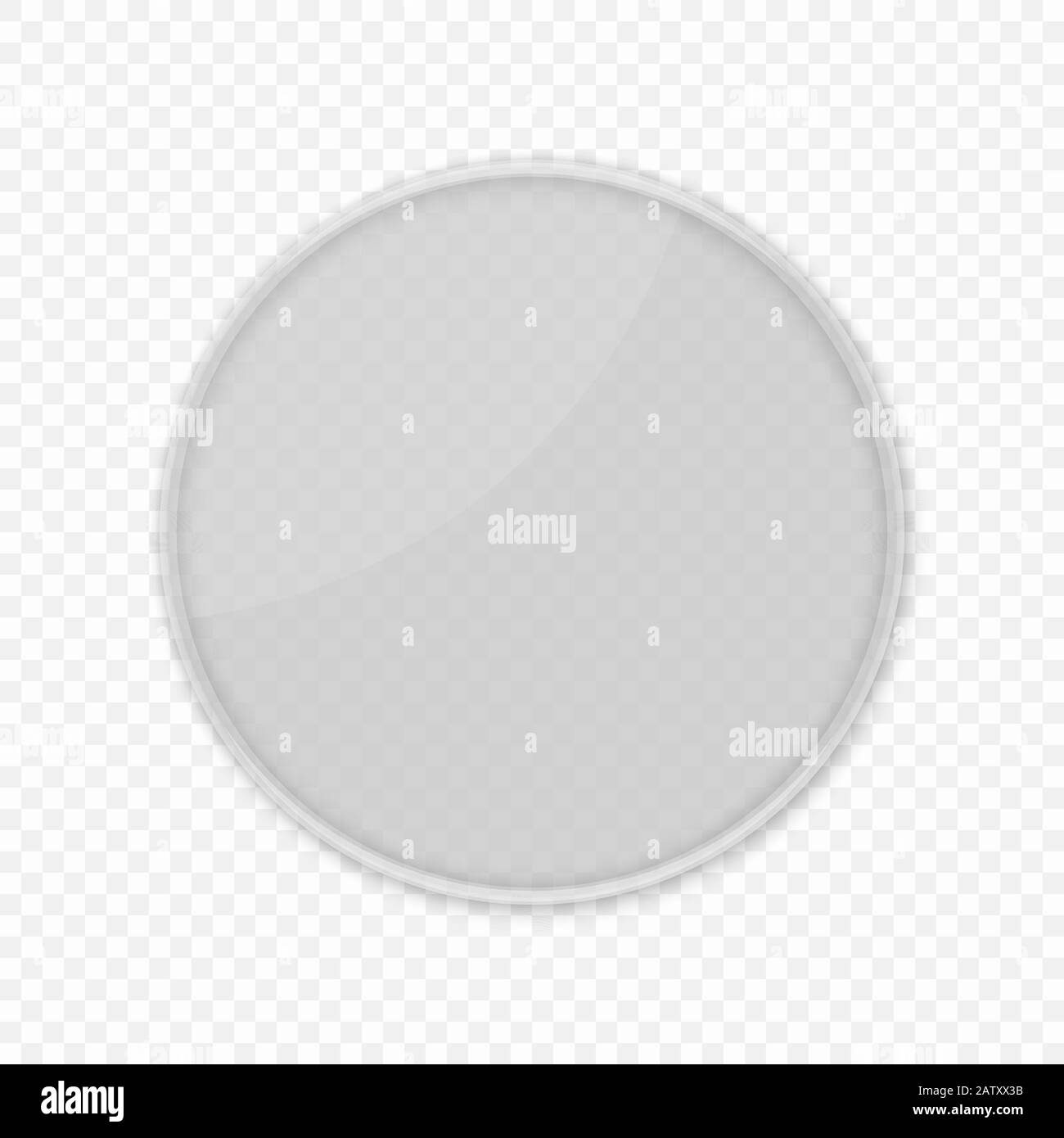 Petri dishes isolated, Glass Biology lab dish on transparent background ...