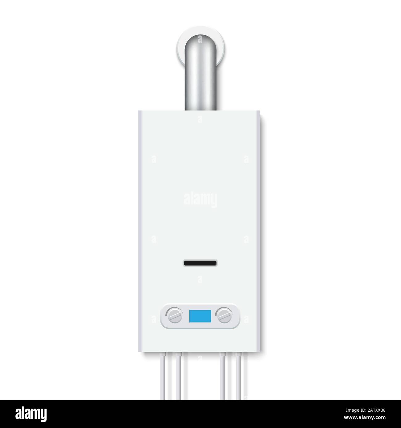 Water heater installation vector vectors hi-res stock photography and ...
