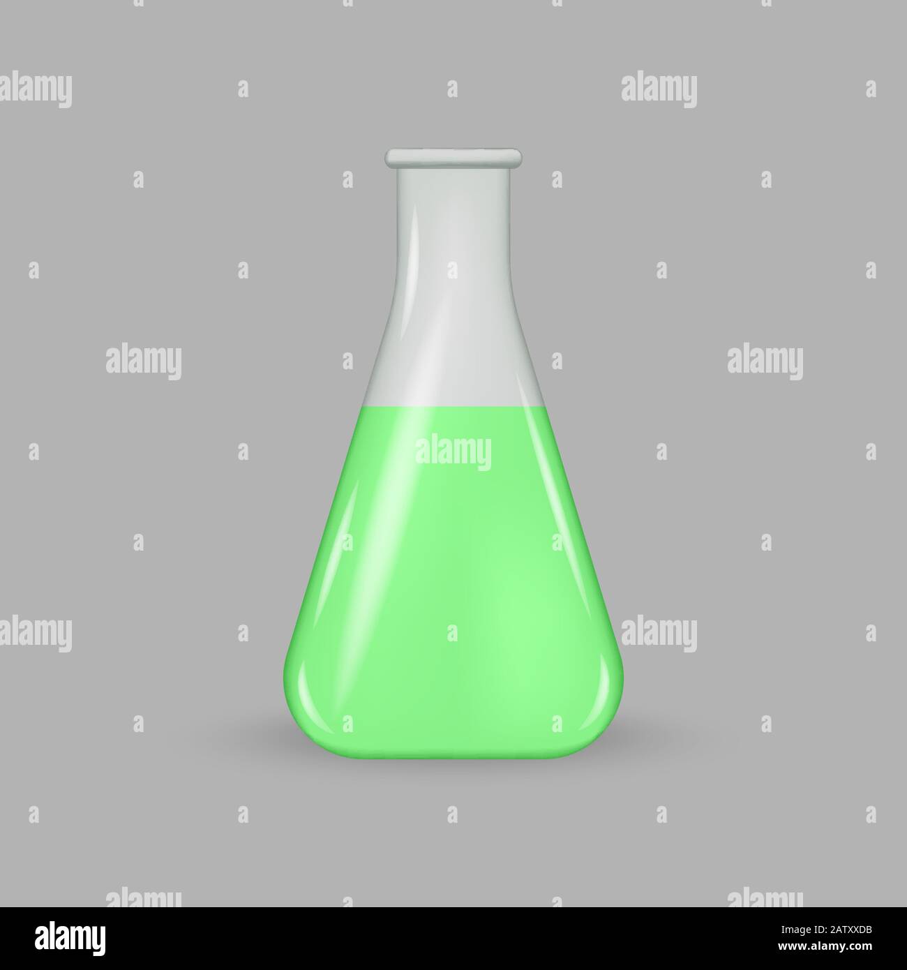 Laboratory glassware measuring cylinder Stock Vector Images - Alamy