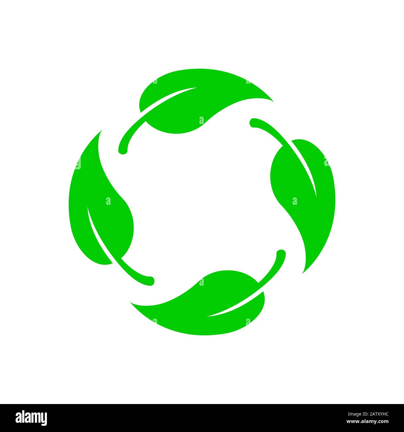 Biodegradable vector icon. Bio recyclable degradable label logo Stock Vector Image & Art - Alamy