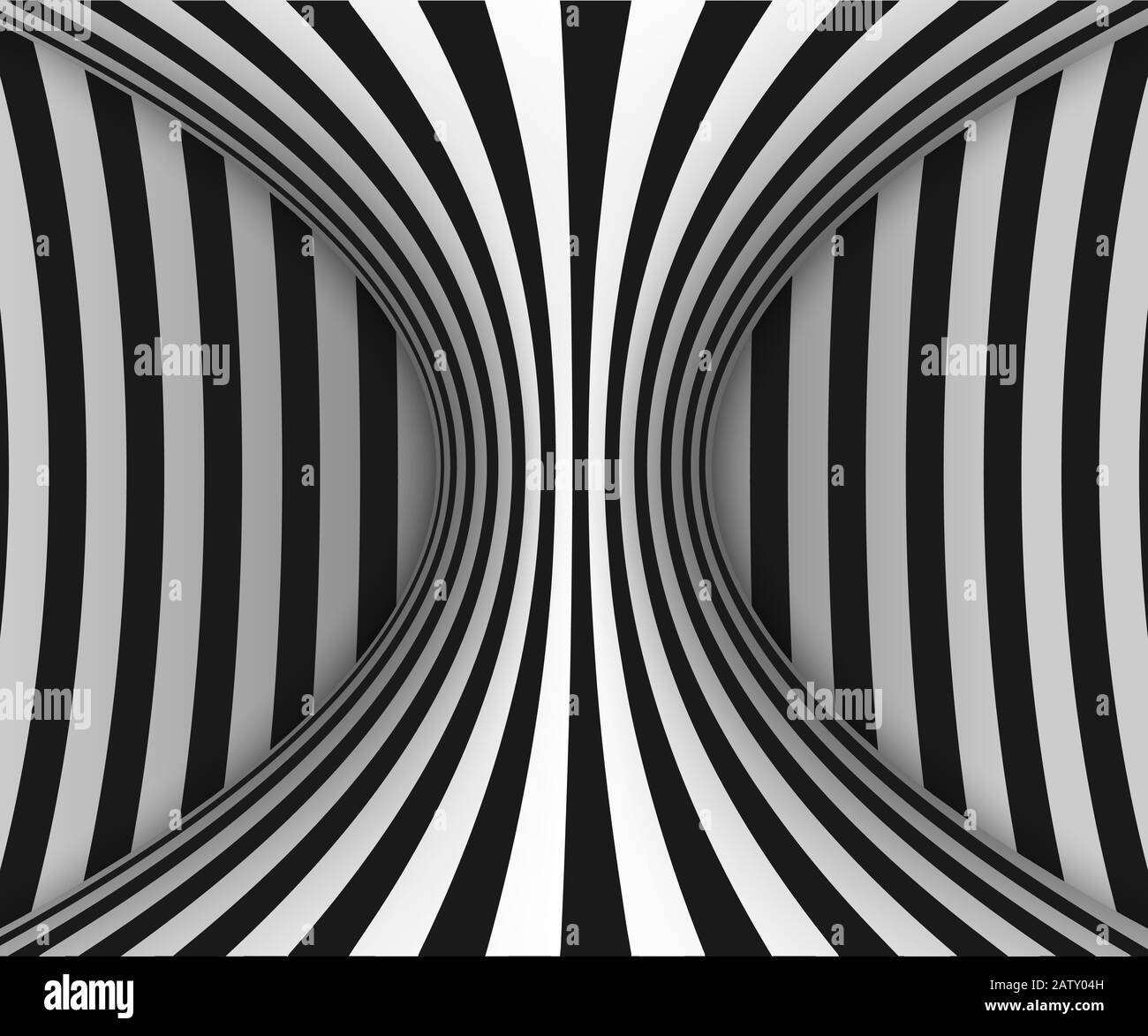 Impossible cube line design Stock Vector Images - Alamy