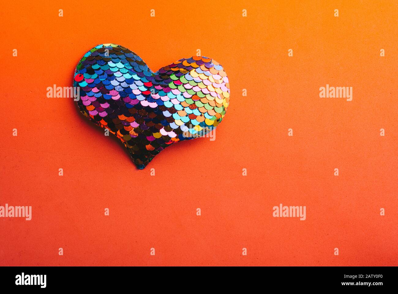 Heart shaped object in view as love conception Stock Photo - Alamy