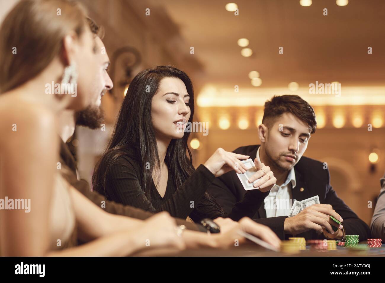 Casino Girl High Resolution Stock Photography and Images - Alamy
