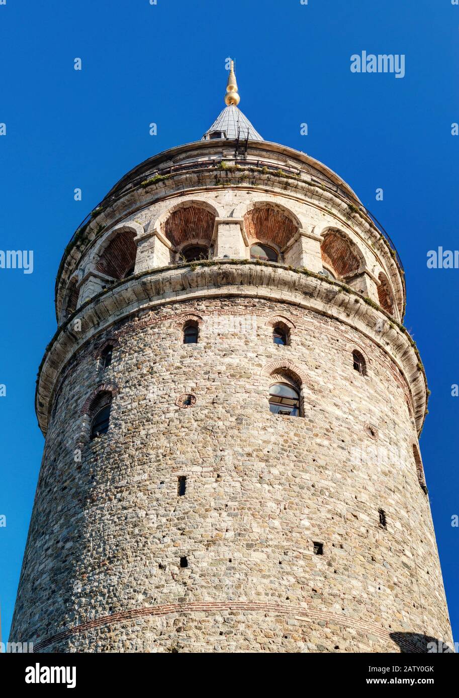 The Galata Tower in Istanbul, Turkey Stock Photo - Alamy