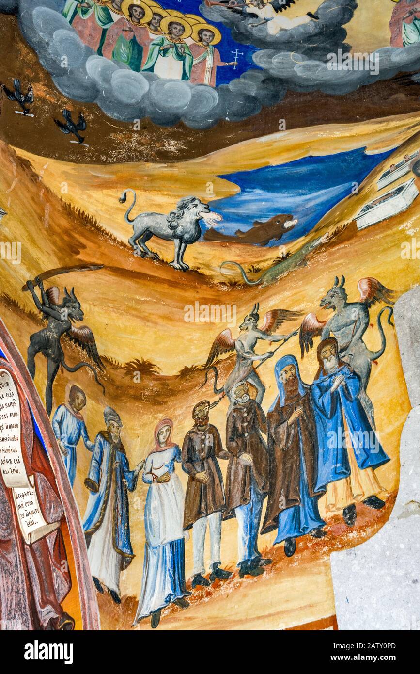 Hell painting religious hi-res stock photography and images - Alamy