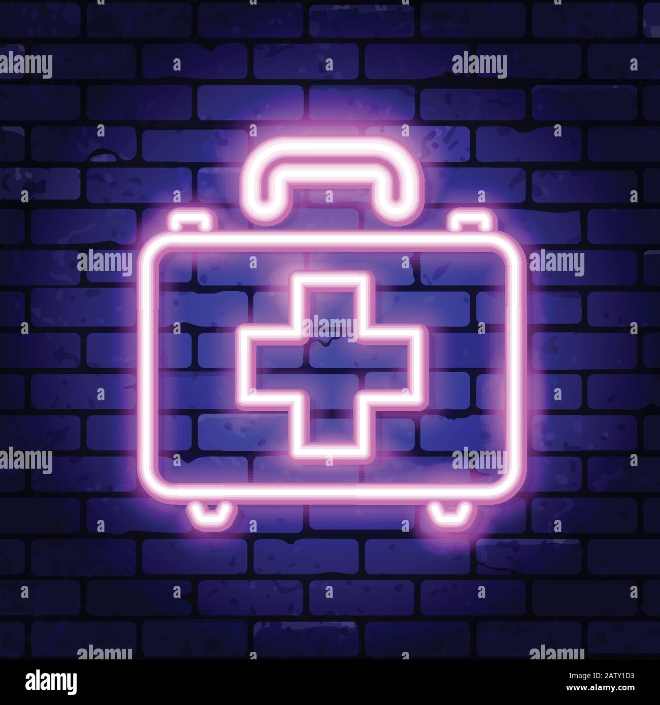 Neon first aid kit hi-res stock photography and images - Alamy