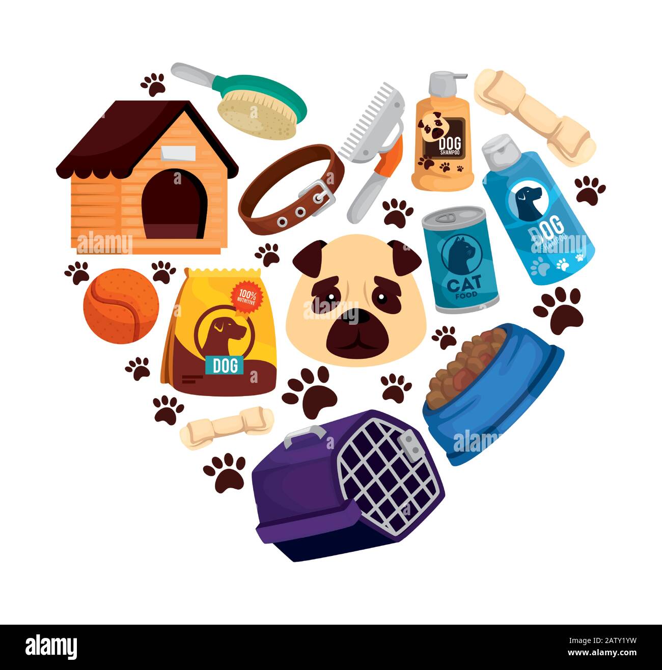 Set house cleaning items Stock Vector Images - Alamy