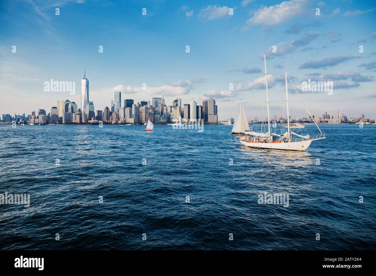 Sailing on the Hudson River Stock Photo - Alamy
