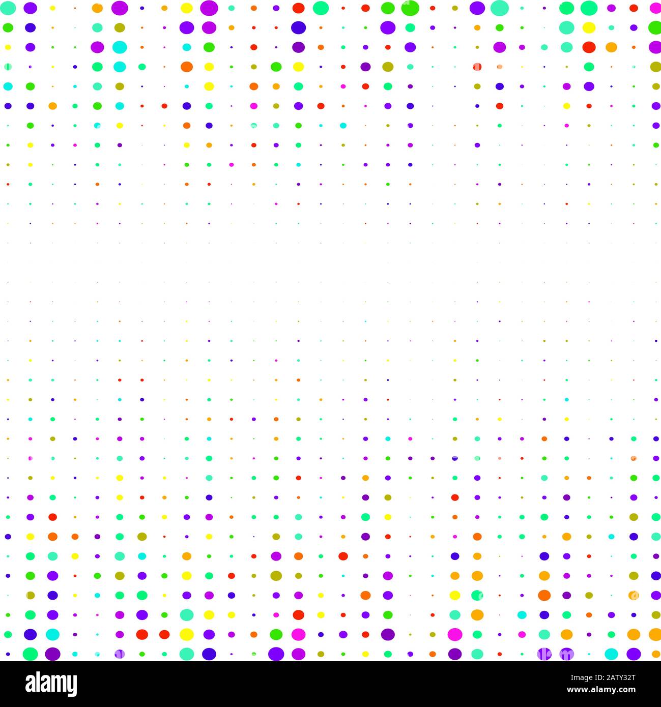 Colored dots on white background Stock Vector Image & Art - Alamy