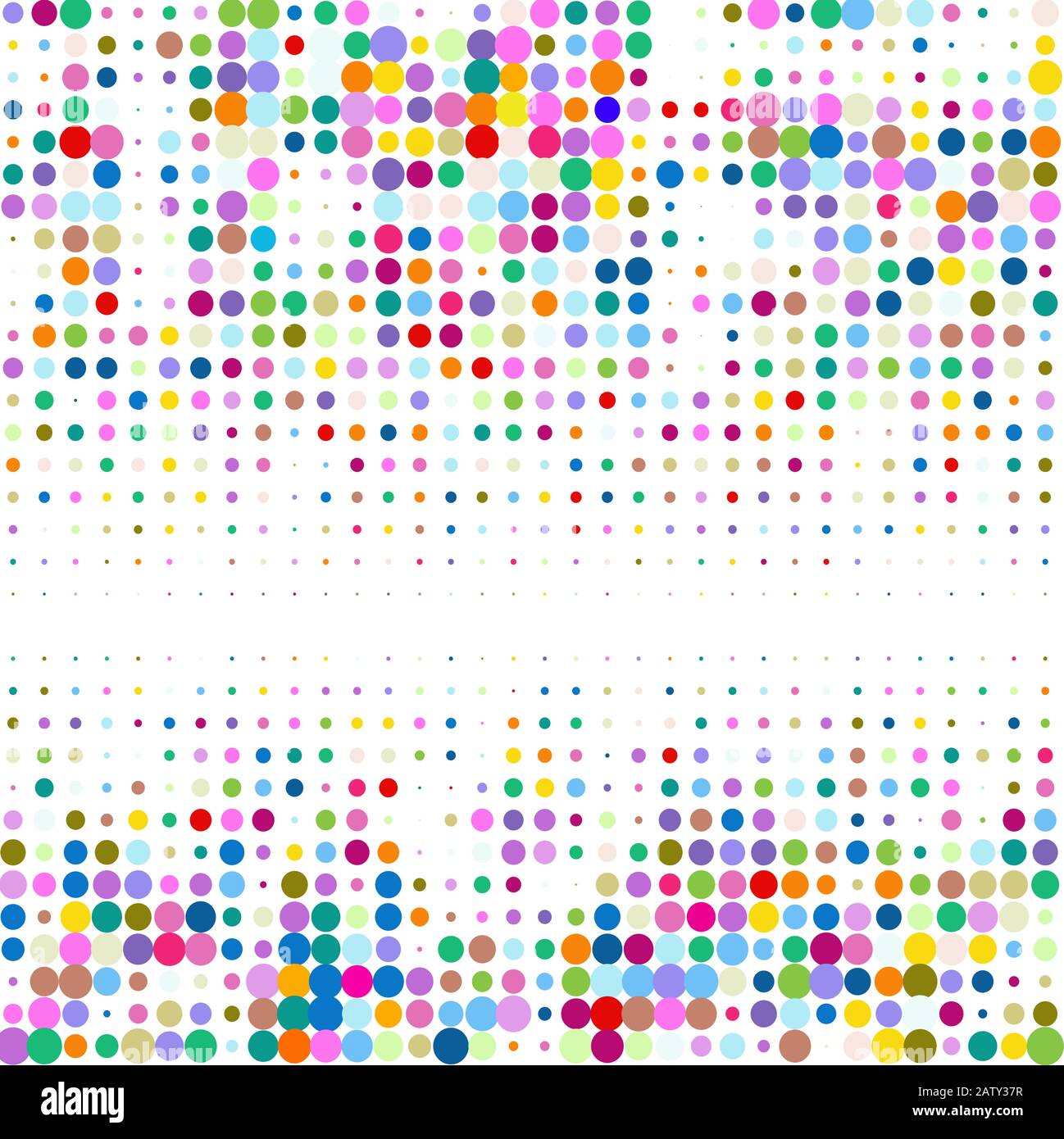 Colored dots on white background Stock Vector Image & Art - Alamy