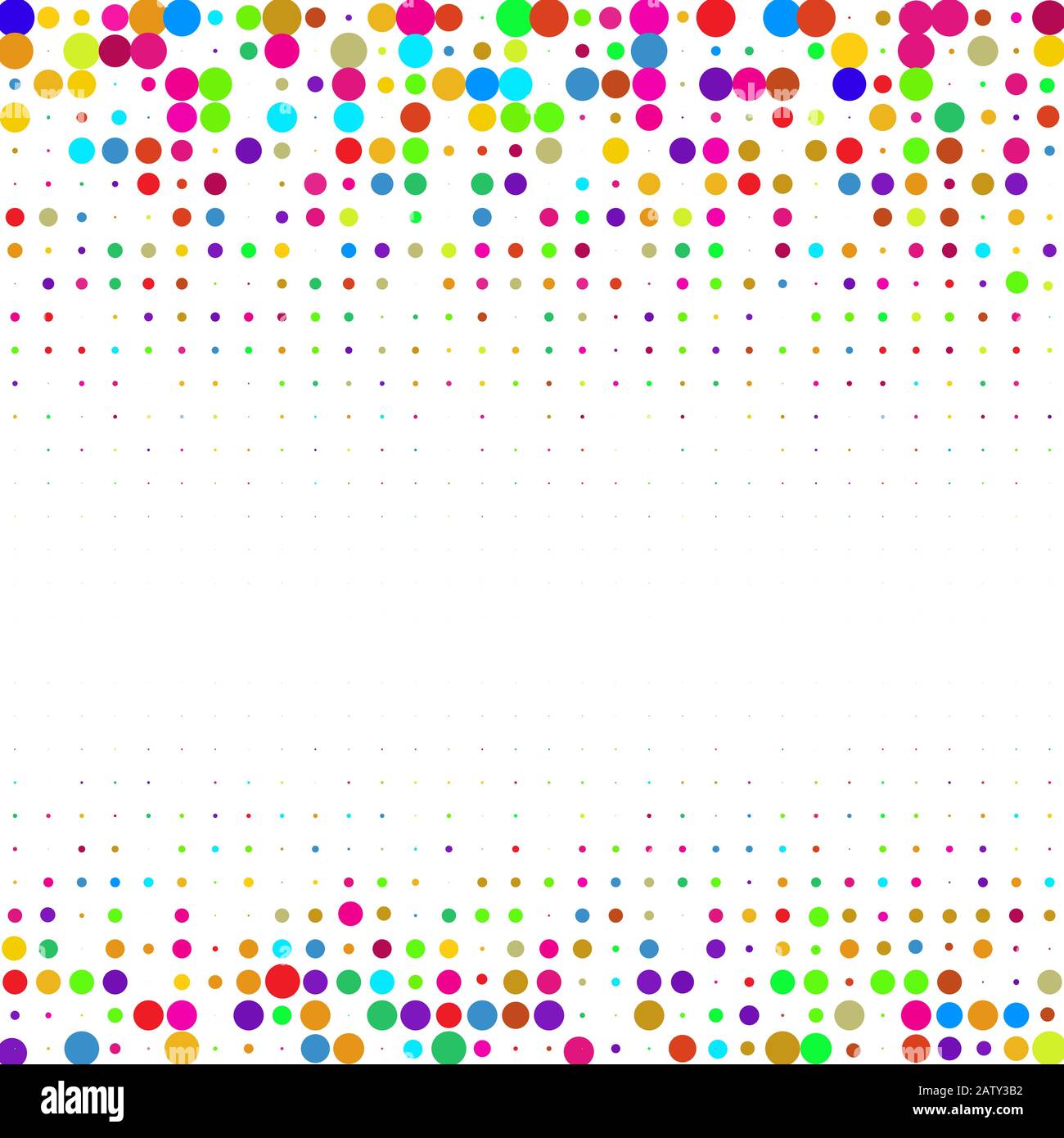 Colored dots on white background Stock Vector Image & Art - Alamy