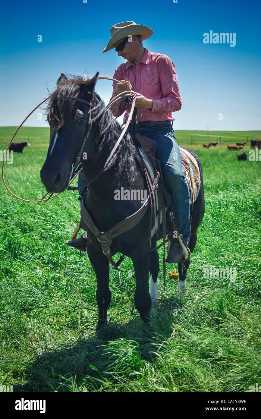Western Way of Life Stock Photo - Alamy