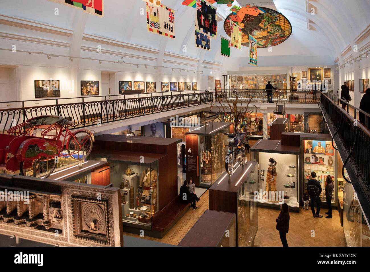 The World Gallery, The Horniman Museum, London Stock Photo - Alamy