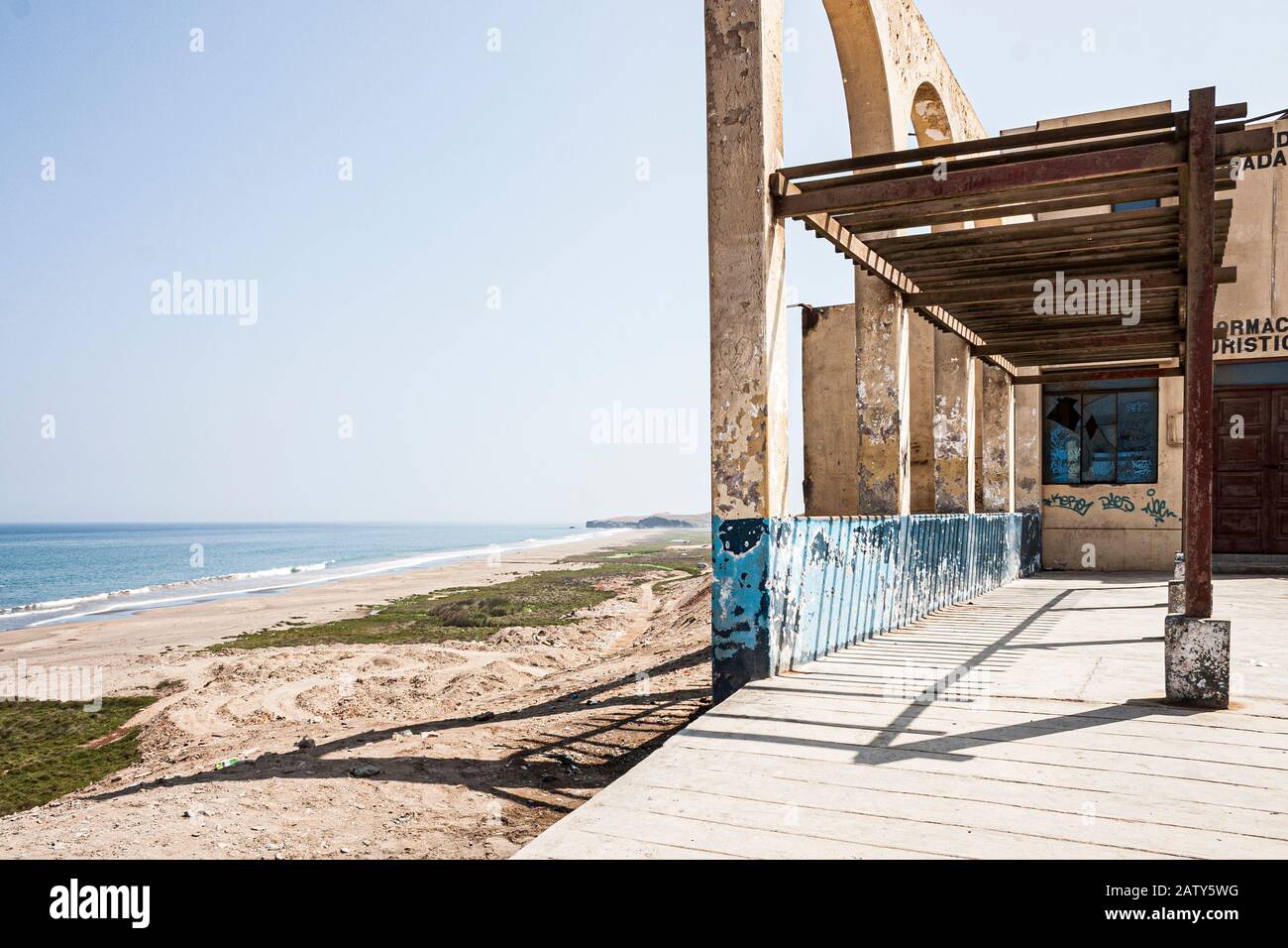 Chorrillos Beach. Huacho, Department of Lima, Peru Stock Photo - Alamy