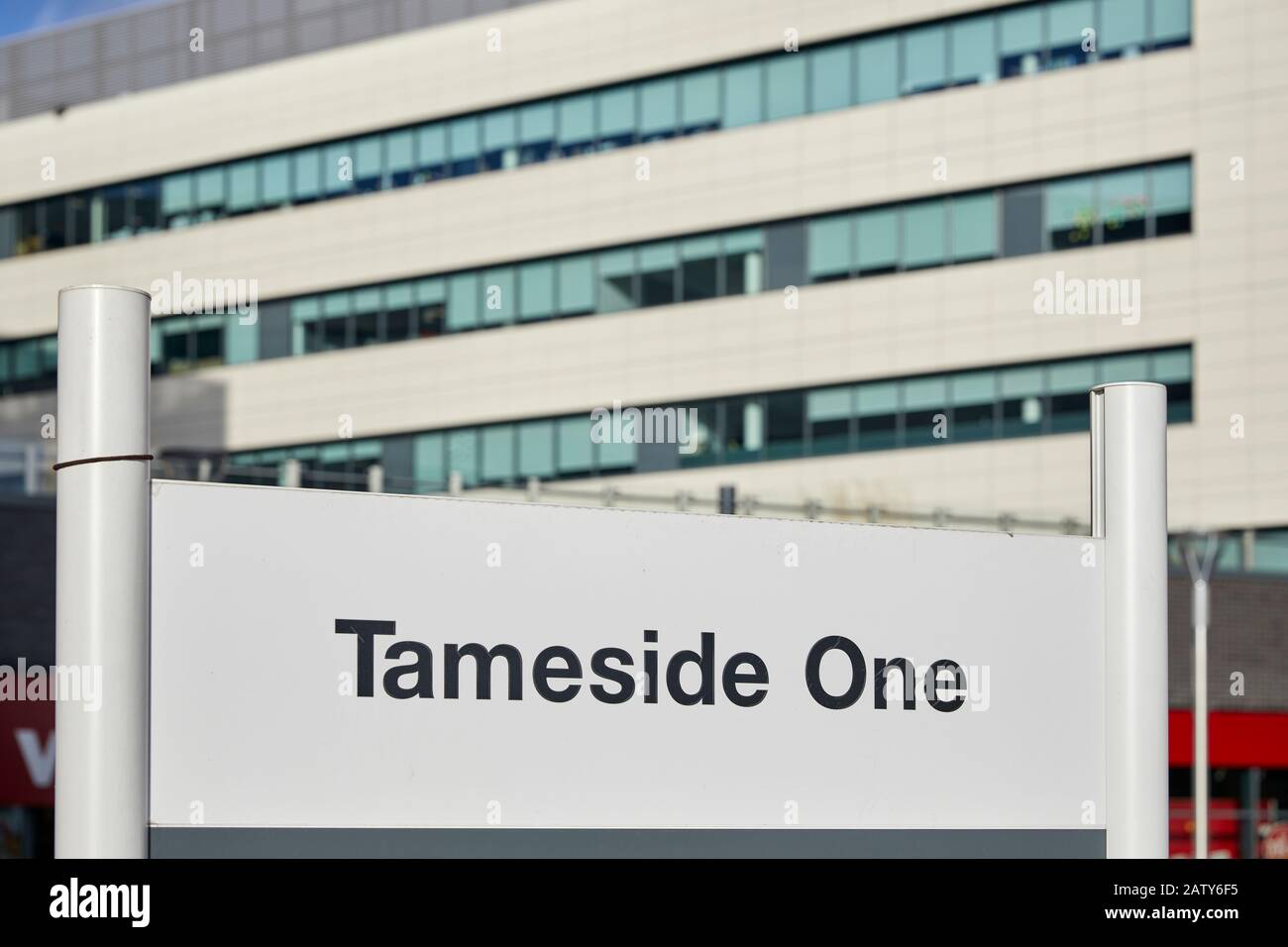 Tameside One council office modern development Ashton-under-Lyne Stock ...