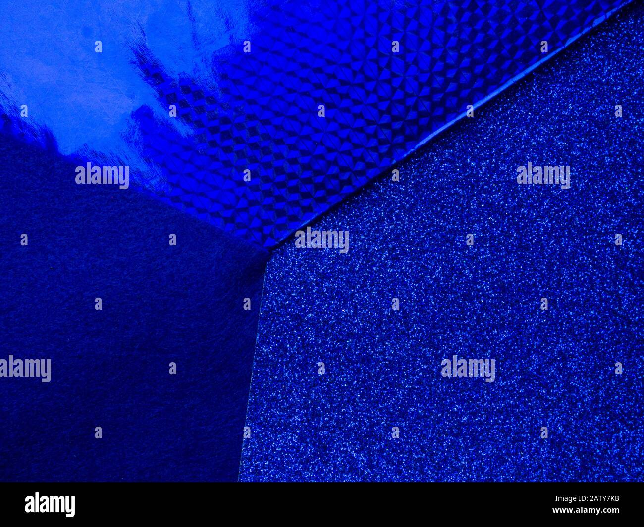 Paper background with paper texture in different blue tones Light blue ...