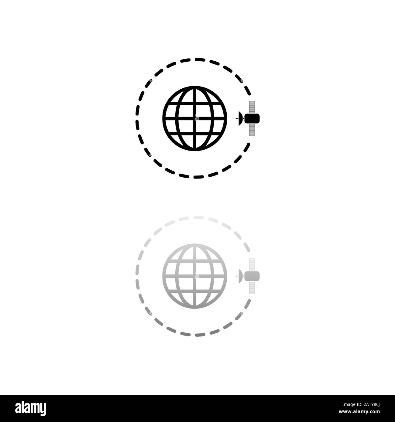 Gps technology logo Black and White Stock Photos & Images - Alamy