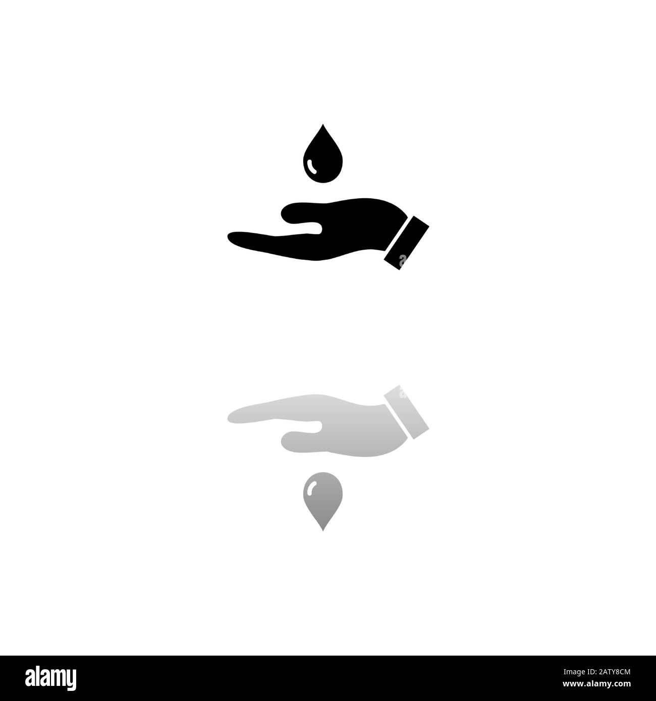 Palm refreshment Black and White Stock Photos & Images - Alamy