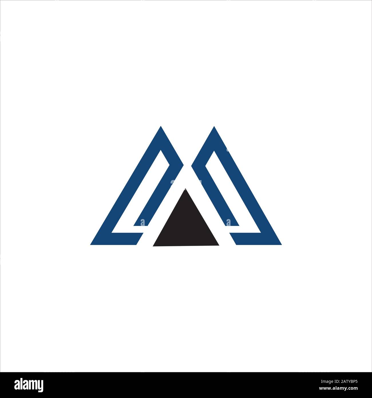 Initial letter m logo design template Stock Vector Image & Art - Alamy