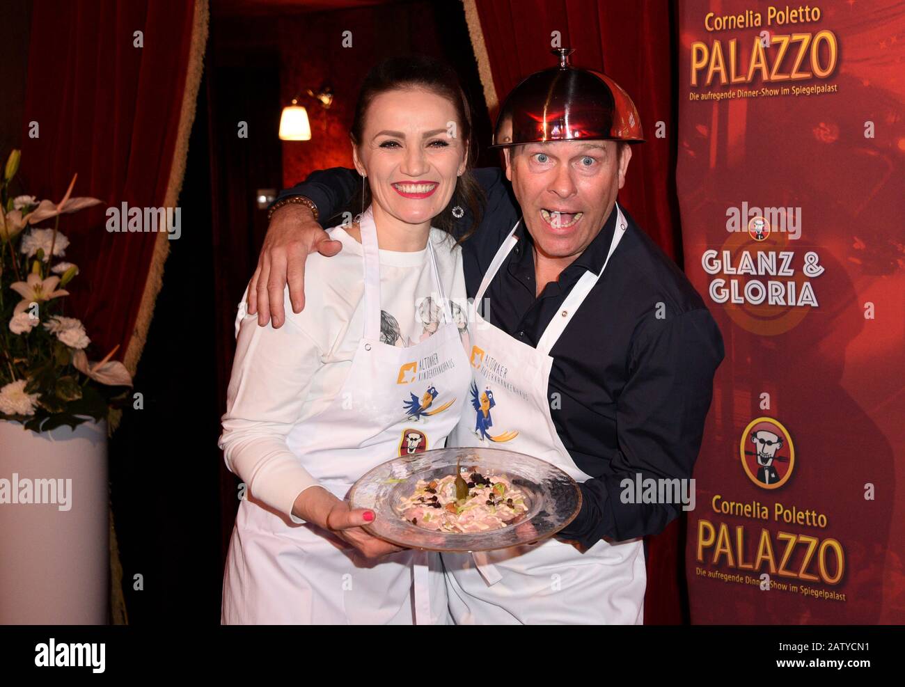 Hamburg, Germany. 05th Feb, 2020. Ina Menzer, boxer and Hinnerk ...