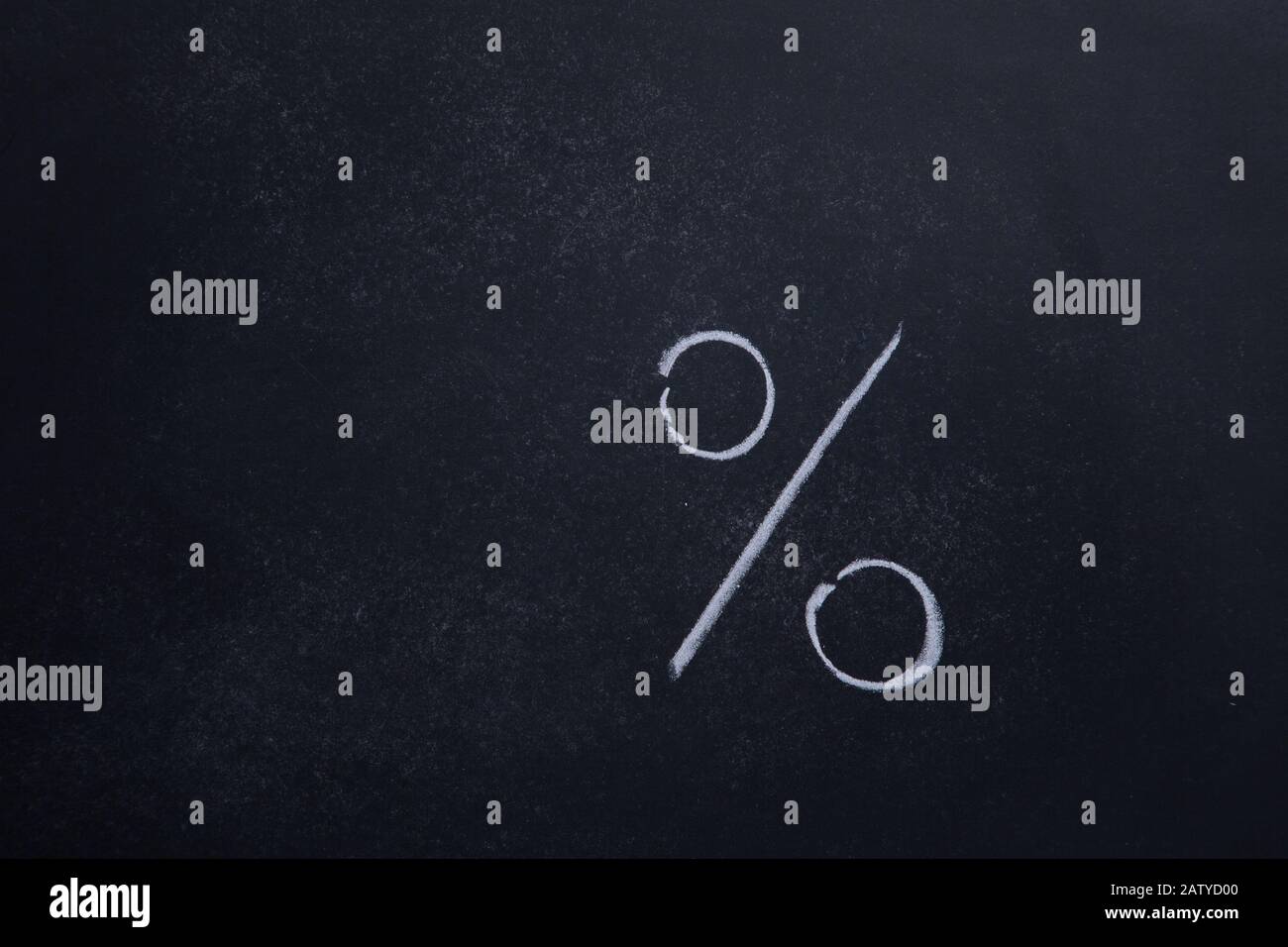 white chalk on blackboard in school Stock Photo - Alamy