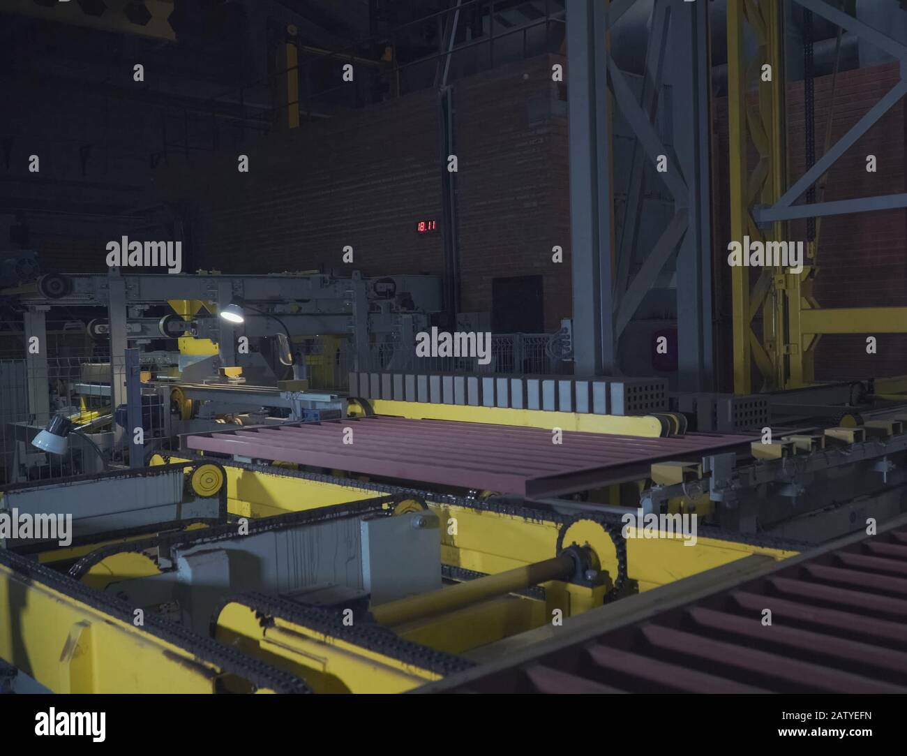 Brick factory production line hi-res stock photography and images - Alamy