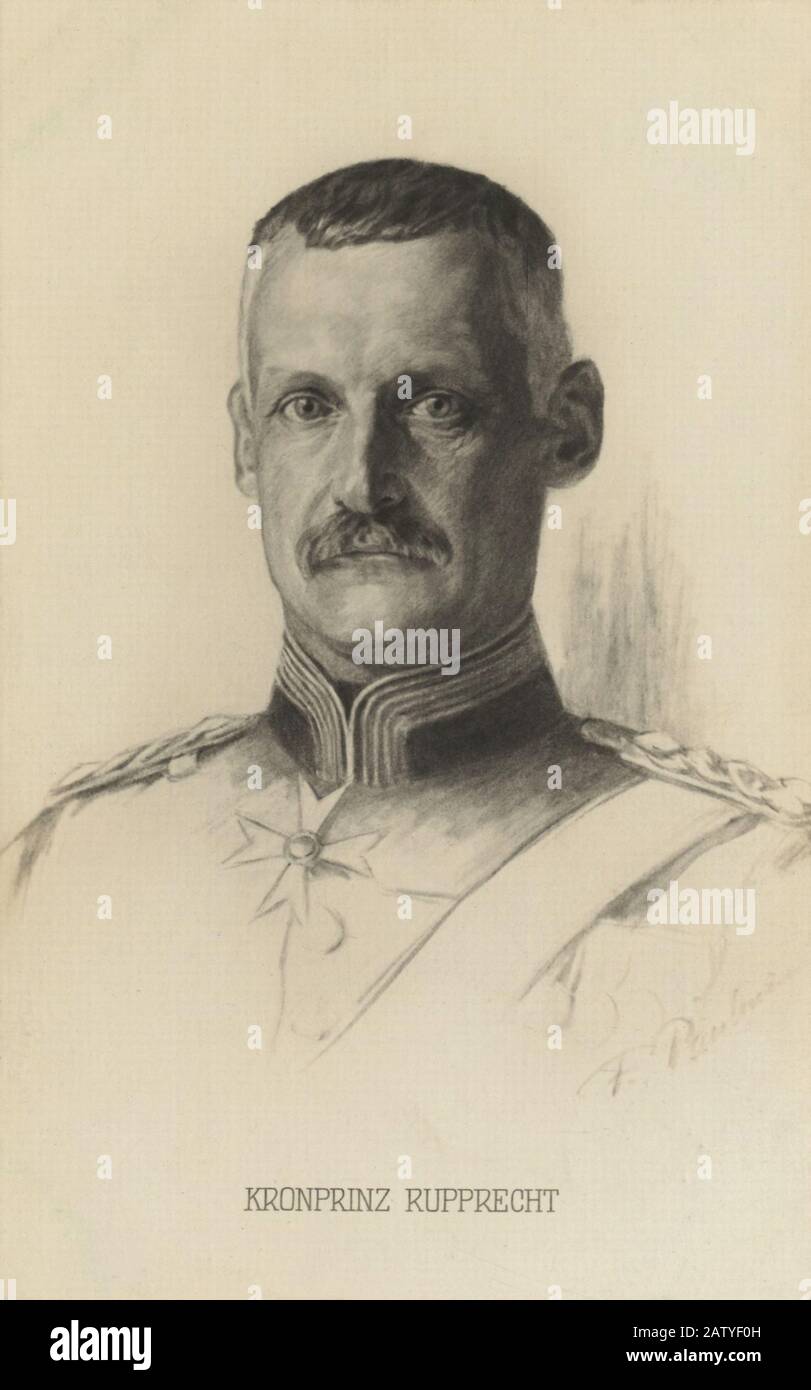 1920 ca , Munchen , Bavaria : The Kronprinz RUPPRECHT Von BAYERN ...