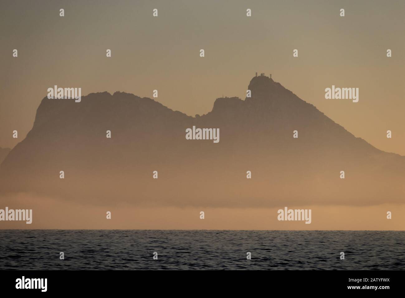 Strait of gibraltar and sunset hi-res stock photography and images - Alamy