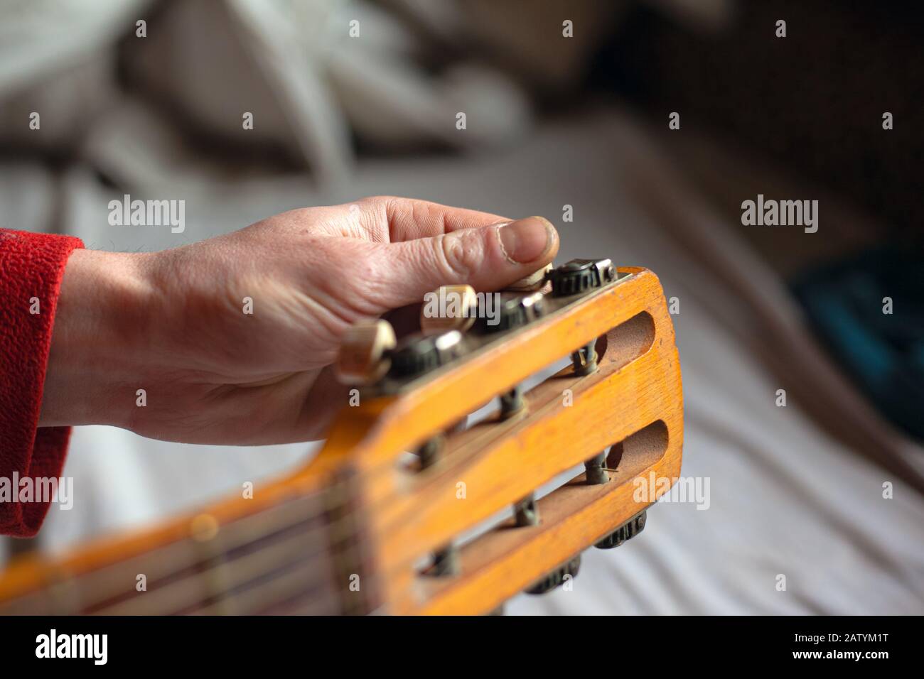 Tuning Musical Instrument High Resolution Stock Photography and Images ...