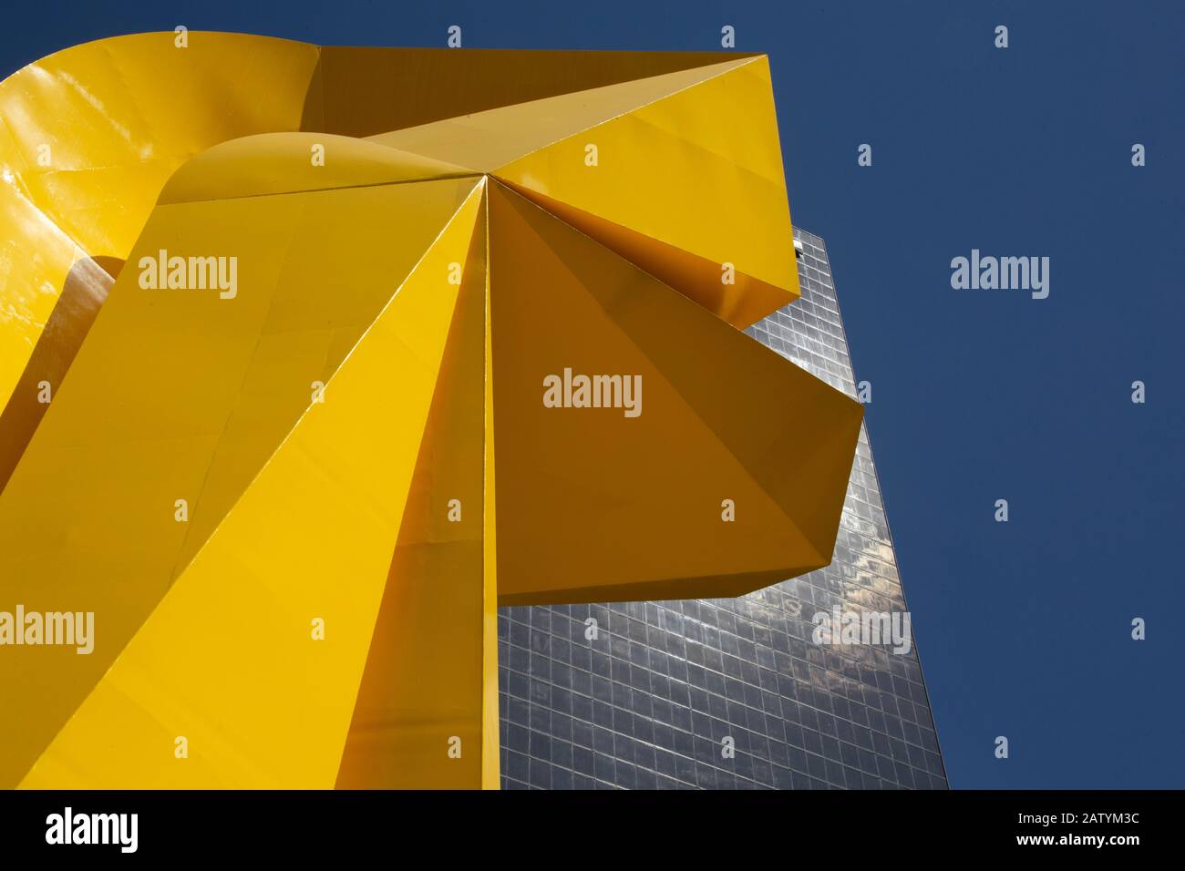 El Caballito - Cabeza de caballo or Horses Head - yellow sculpture on ...