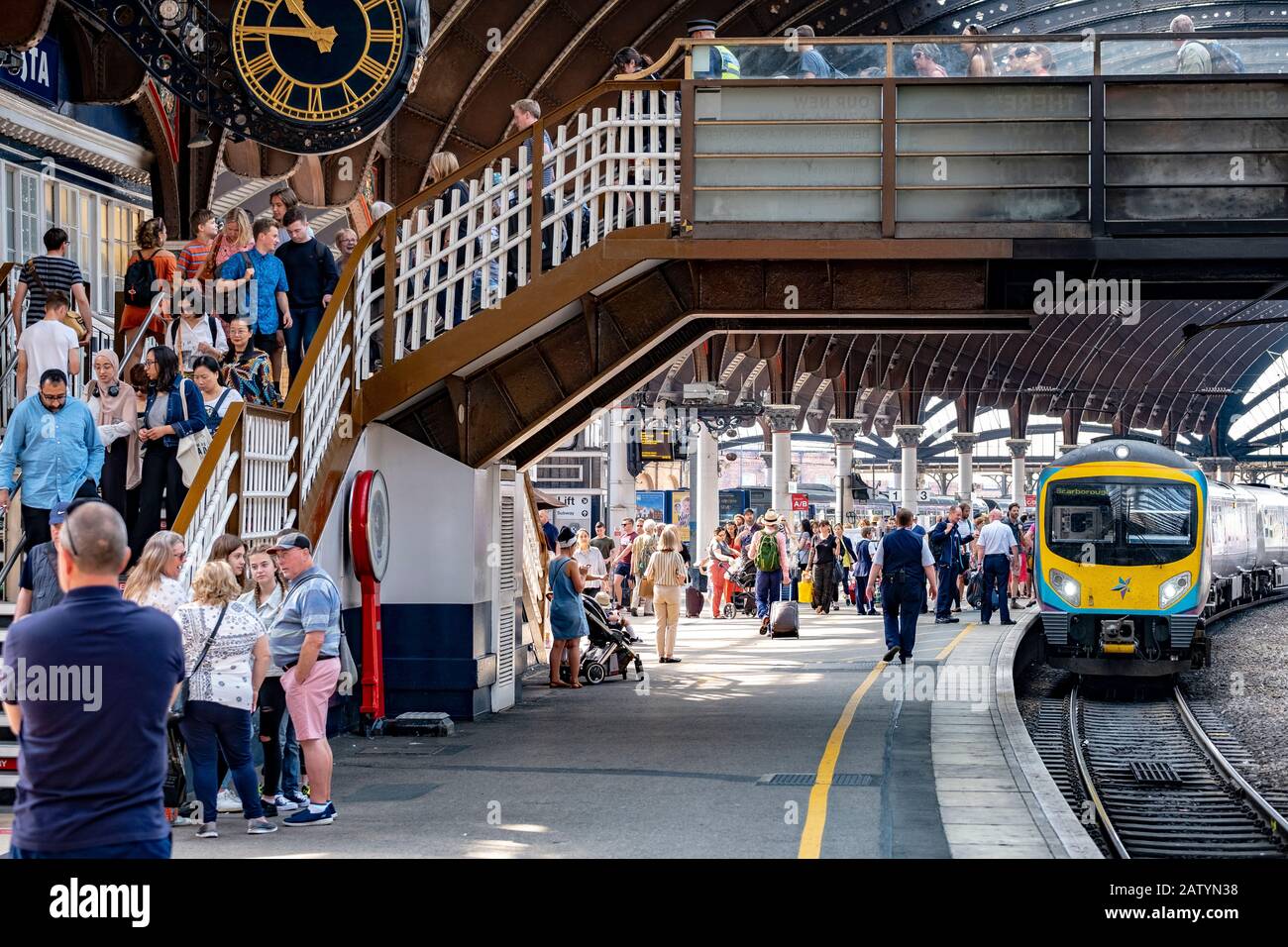 York Railway Station Stock Photo - Alamy