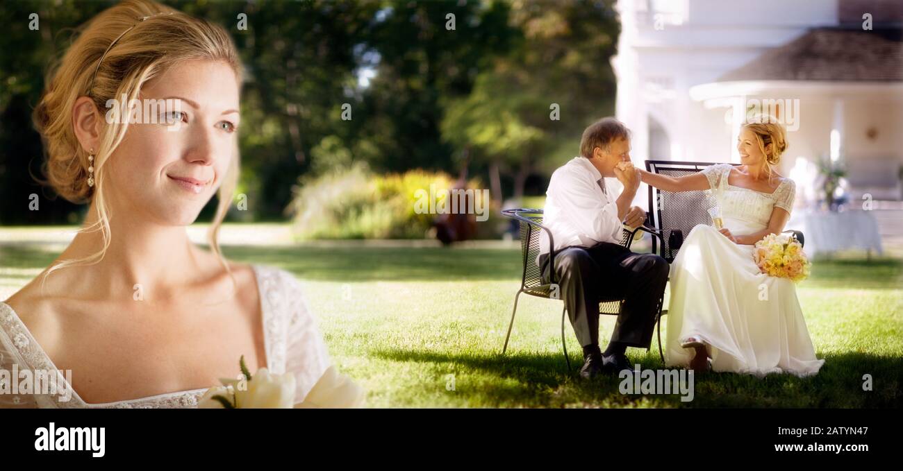 One man kissing hand woman hi-res stock photography and images - Alamy