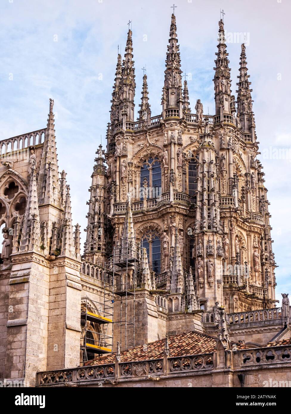 Cimborrio de la Catedral de Santa María. Burgos. Castilla León. España ...
