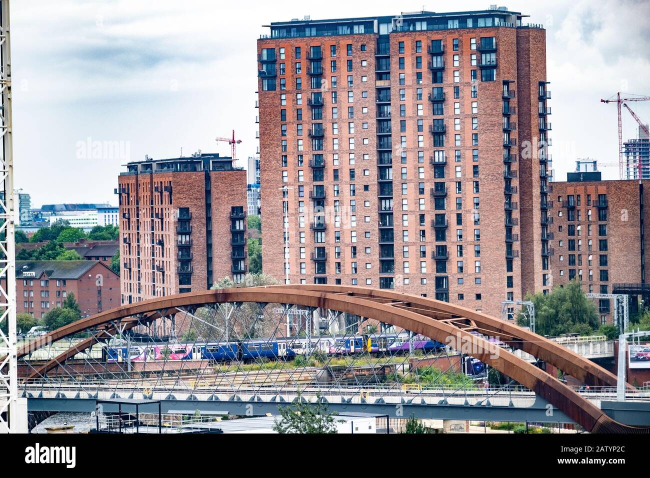 Manchester uk skyline hi-res stock photography and images - Alamy