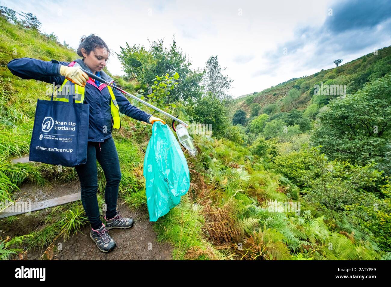 Littered pathway hi-res stock photography and images - Alamy